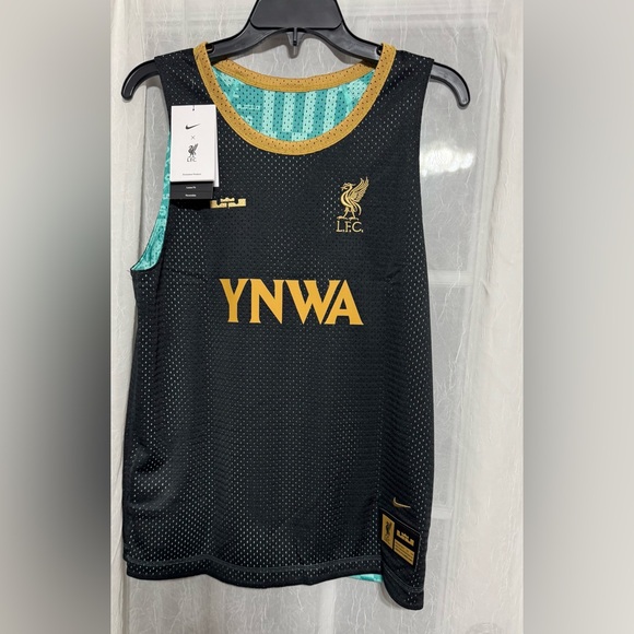 Nike | Shirts & Tops | Nike Teal Lfc X Lebron James Reversible Graphic ...